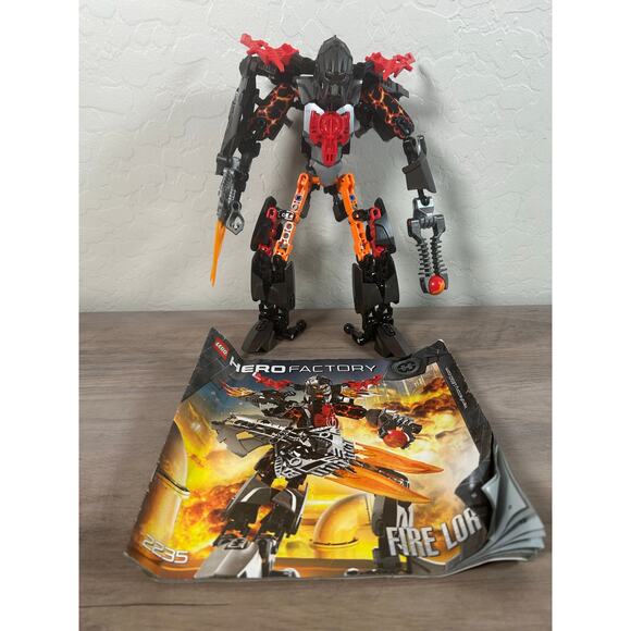 Lego | Toys | Lego 2235 Hero Factory Fire Lord 0 Complete With ...